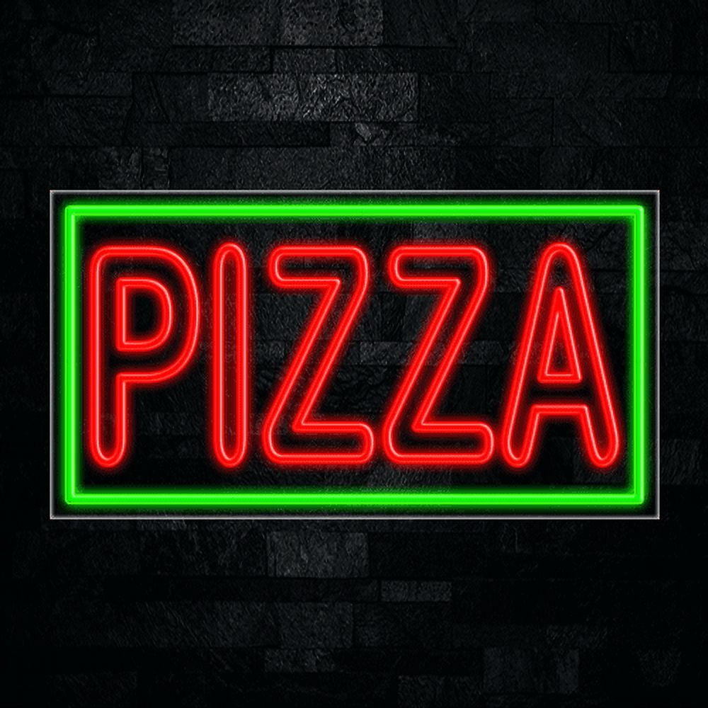 Pizza-LED Neon Sign 33"L x 18"H #31109 - Walmart.com