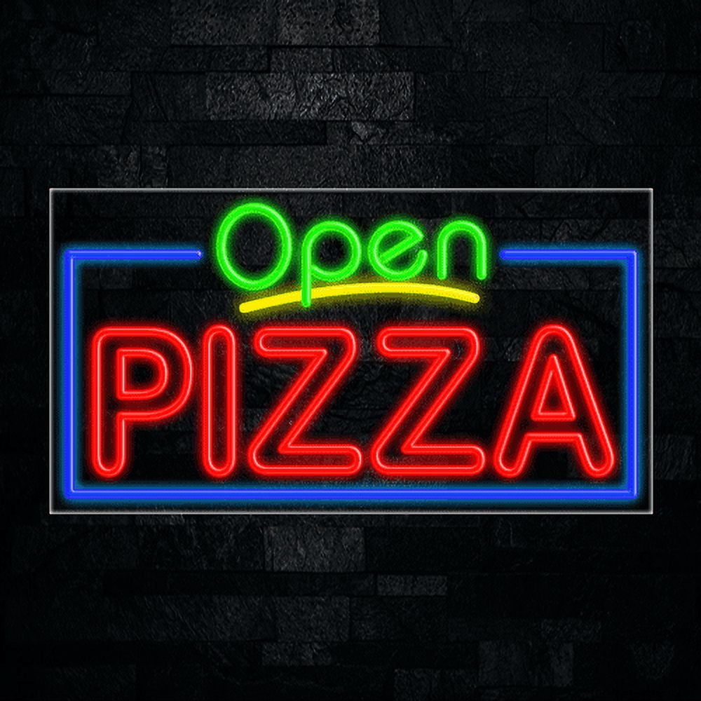 Pizza LED Neon Sign 33"L x 18"H #35436 - Walmart.com