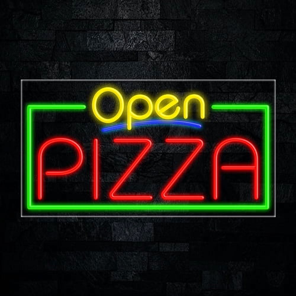 Pizza LED Neon Sign 33"L x 18"H #35833 - Walmart.com