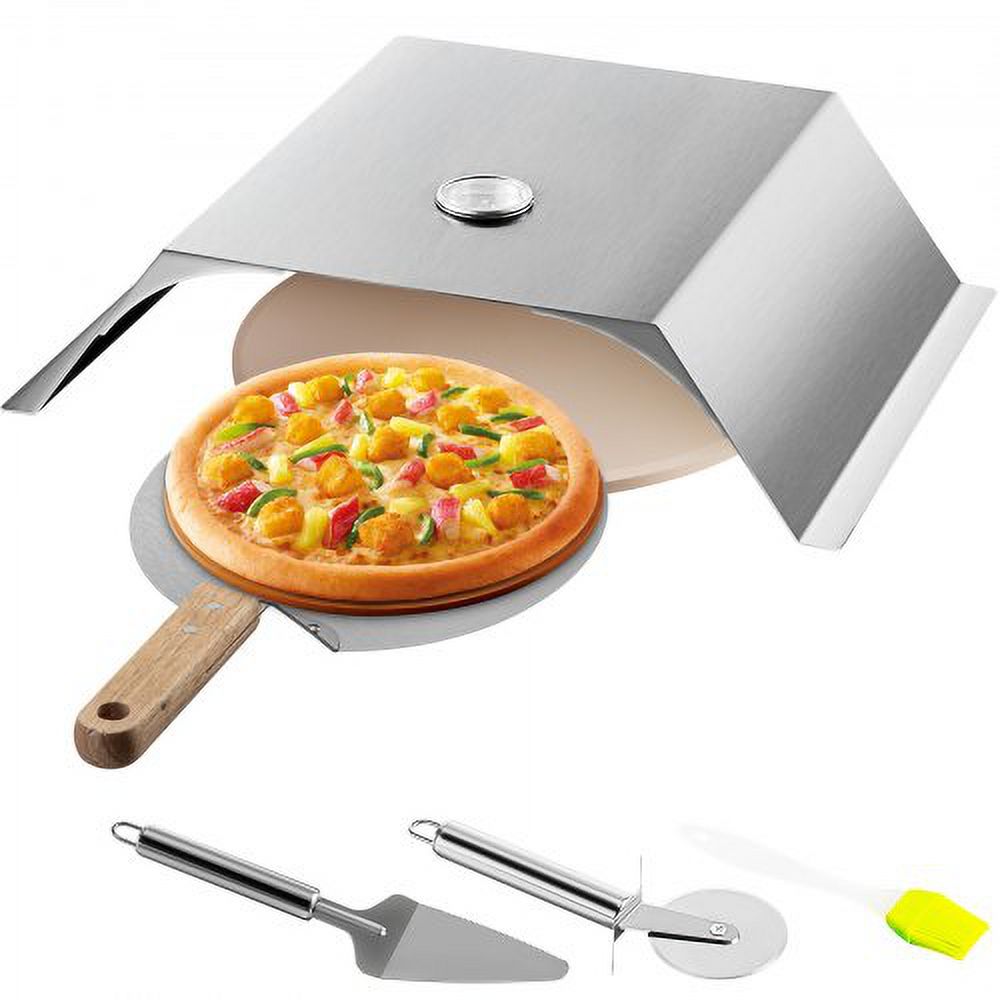 Pizza Oven Kit, Stainless Steel Grill Pizza Oven, Pizza Maker Kit for ...