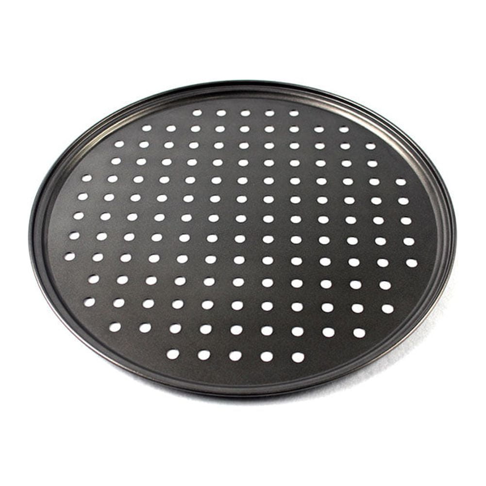 Pizza Pan for Oven, 12 inch Nonstick Pizza Pans, Carbon Steel Pizza Pan ...