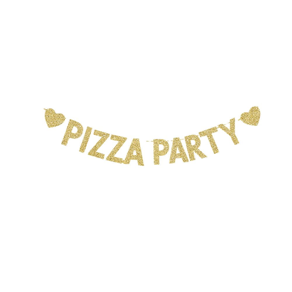 Pizza Party Banner, Home Party/Fiesta/Birthday/Retirement/Italian ...