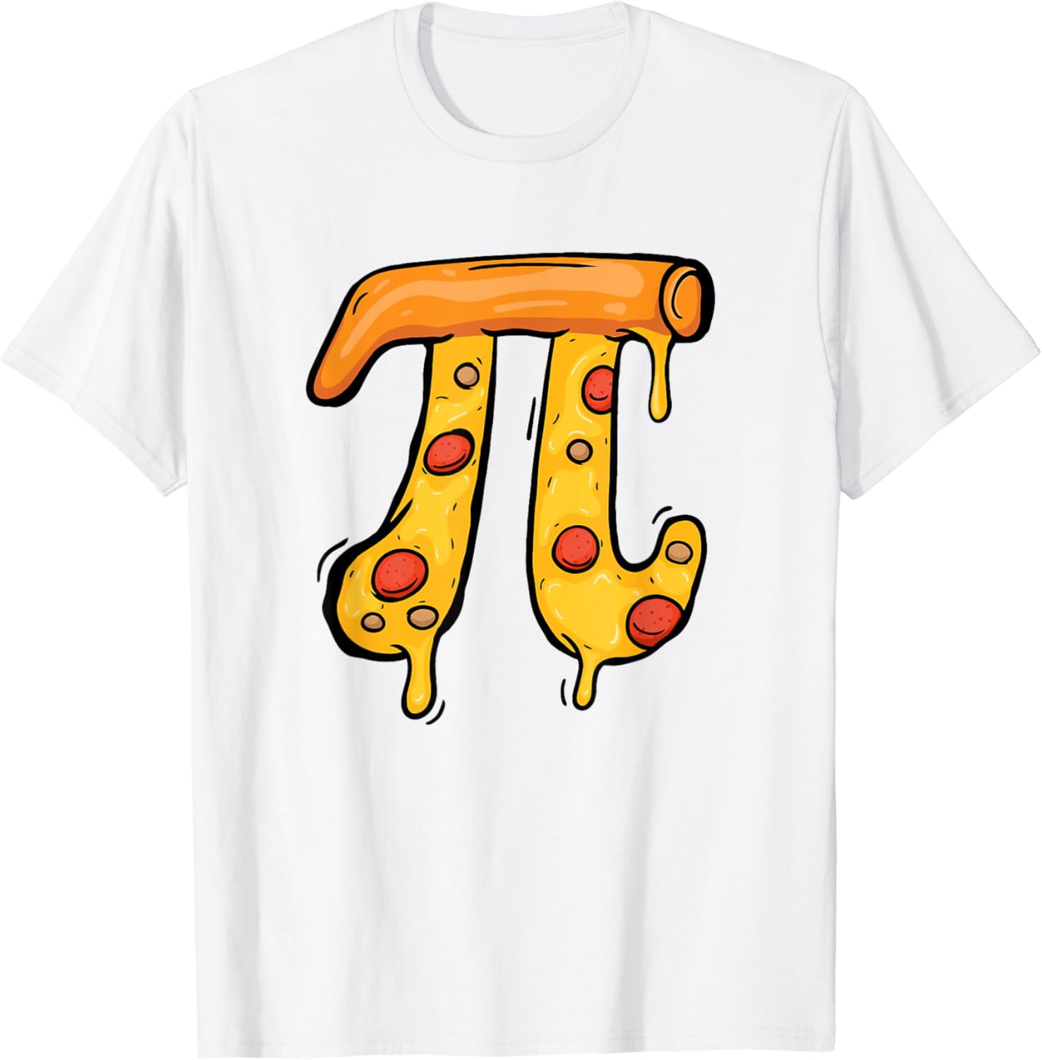 Pizza Pi Day Funny Pizza Slice Math Happy Pi Day Pizza T-Shirt ...
