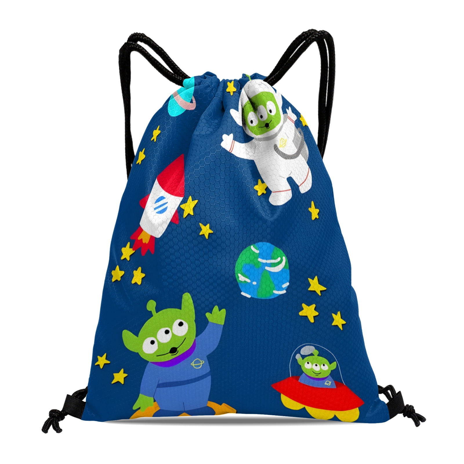Pizza Planet Aliens Drawstring Gym Bag:Waterproof and perfect for ...