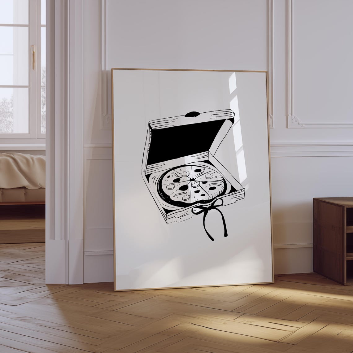 Pizza Print, Trendy Kitchen, Retro Pizza, Italian Food, Coquette ...