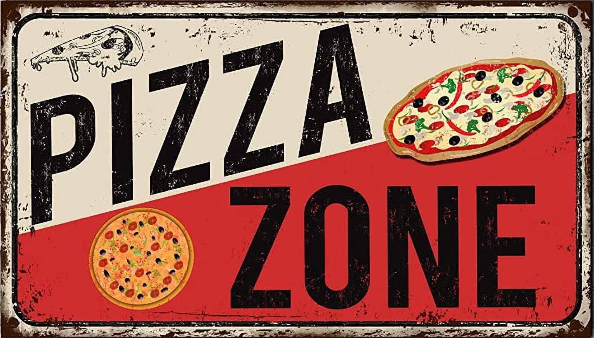 Pizza Restaurant Sign Vintage Style Pizza Sign Pizza Restaurant Sign ...