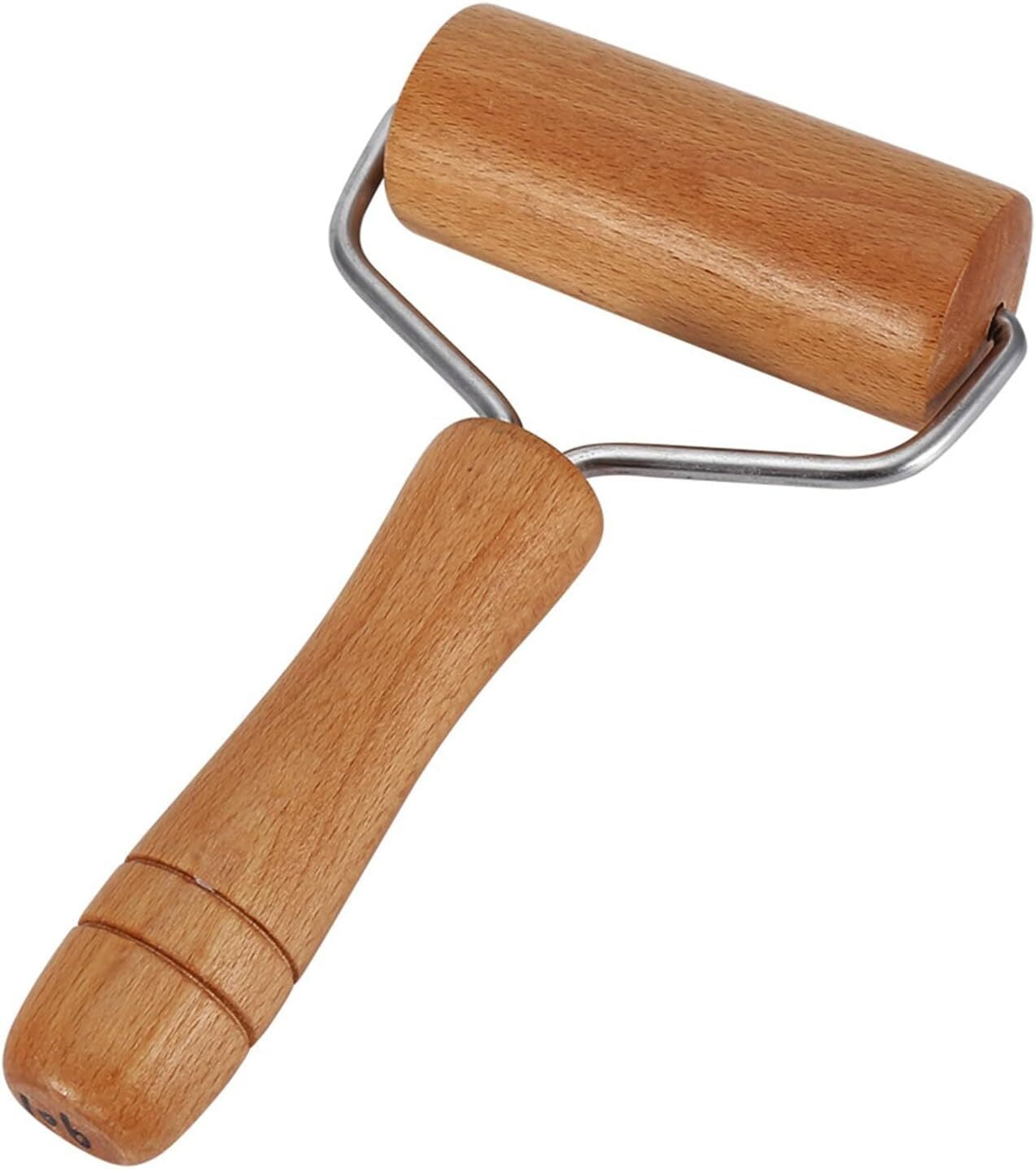 Pizza Rolling Pin, Small Rolling Pin, Non-Stick Wooden Dough Roller for ...