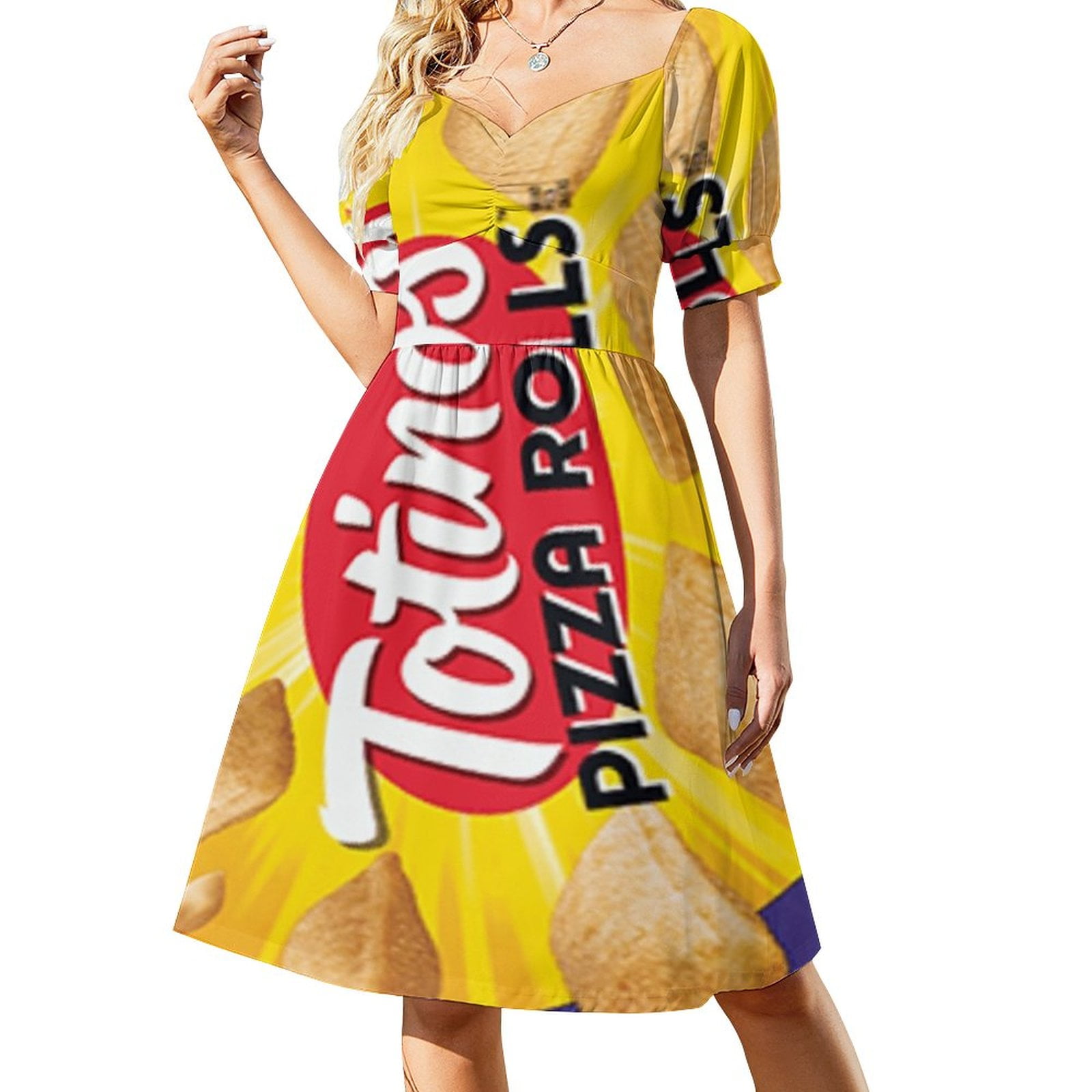 Pizza Rolls Dress Bridesmaid dress woman ladies dresses for special ...