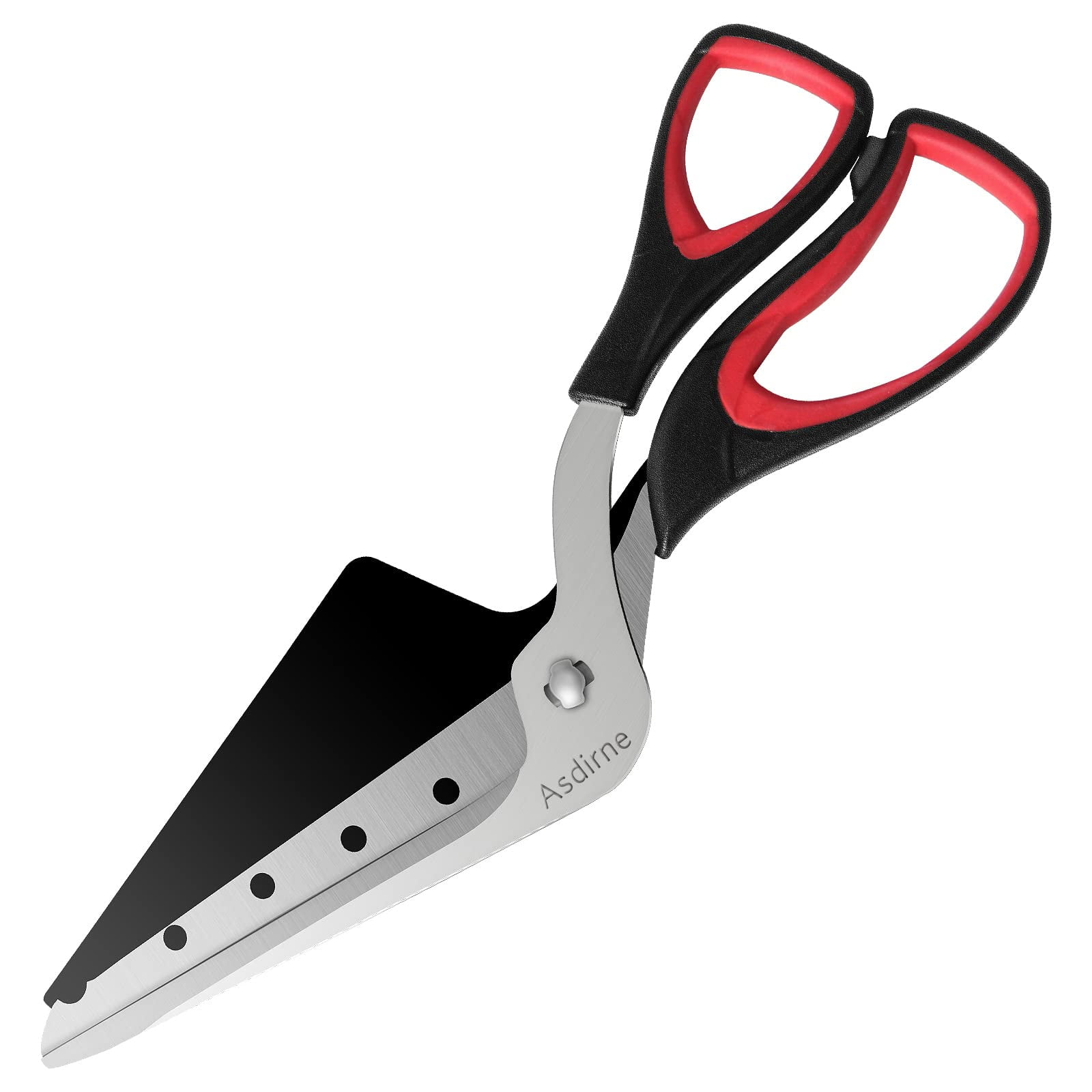 Pizza Scissors, Pizza Cutter, Ultra Sharp Detachable Blade with a Tray ...