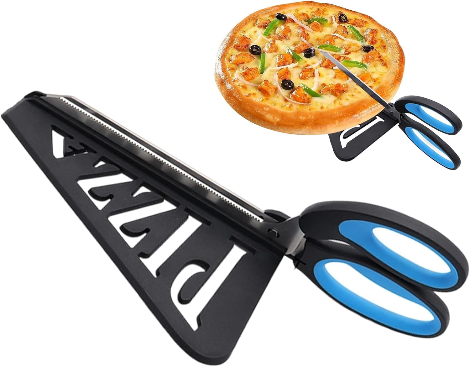 Pizza Scissors – Stainless Steel Detachable Shears, Multi Purpose ...