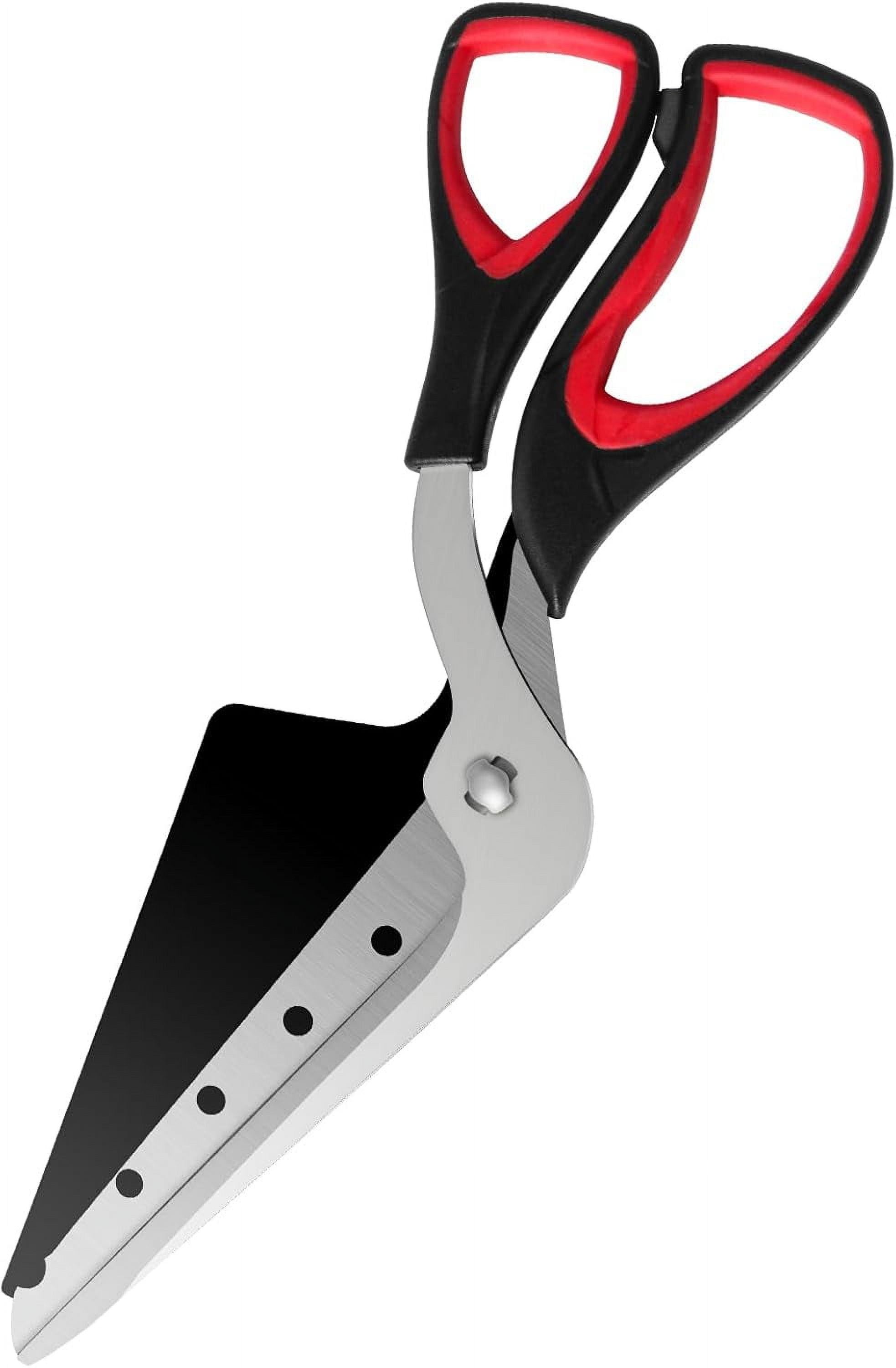Pizza Scissors with Shovel, Pizza Cutter Scissors, Food-Grade Sharp ...