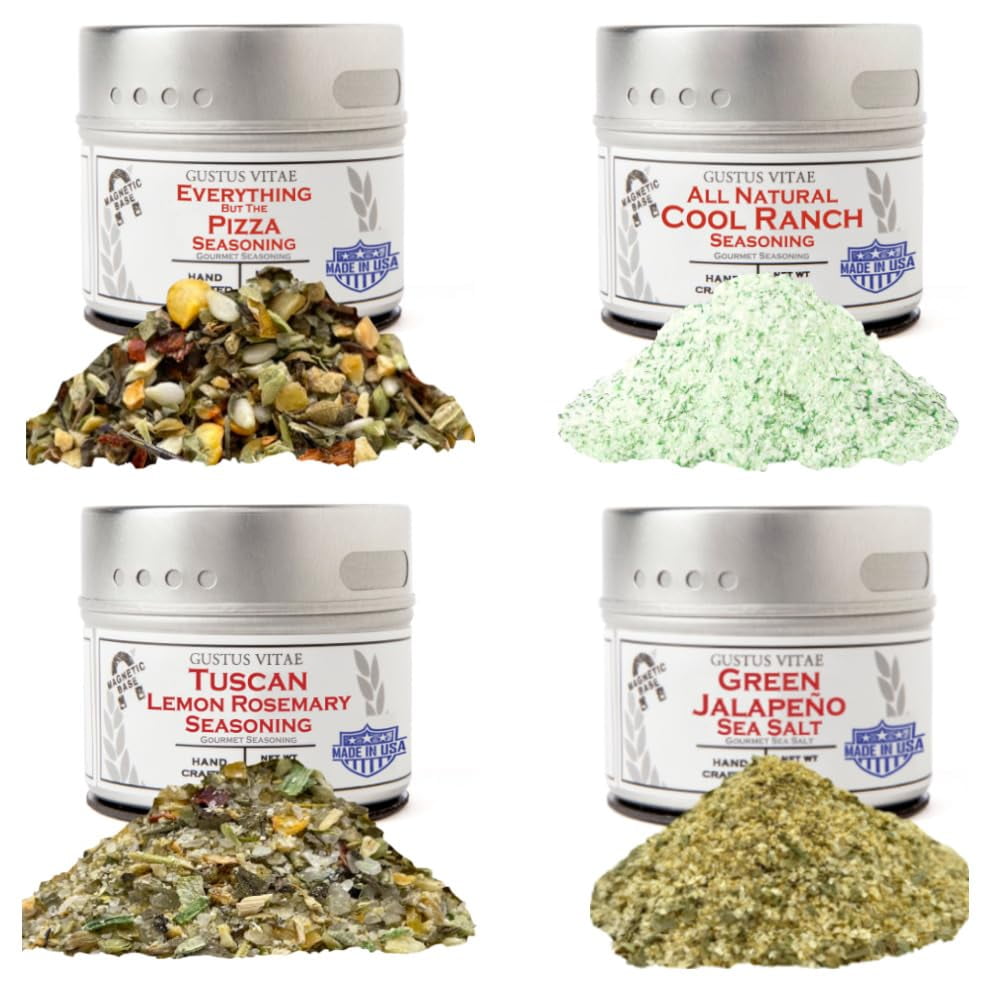 Pizza Seasonings Set | Gourmet Pizza Spices & Seasonings Collection ...