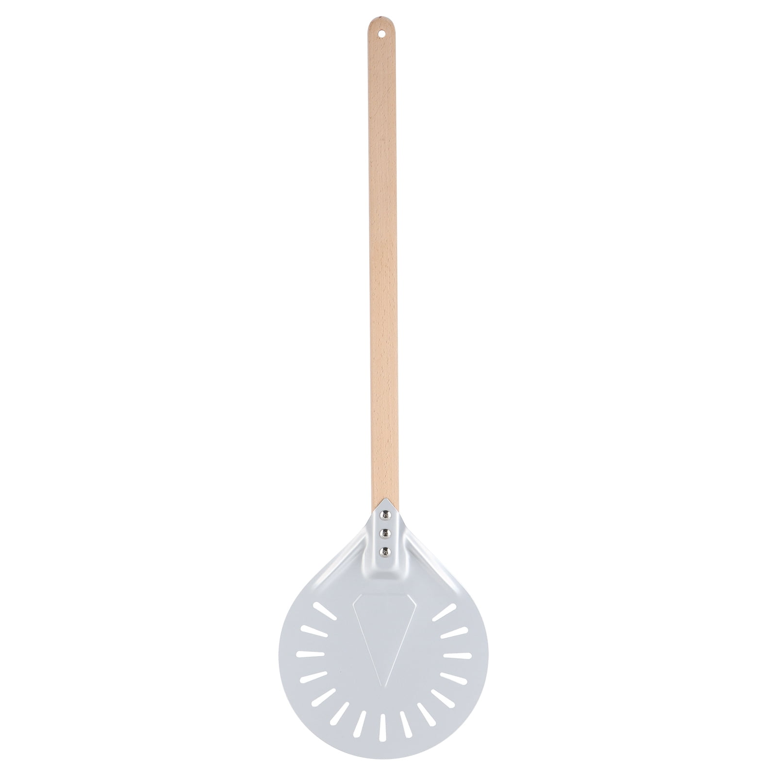 Pizza Shovel with 60cm Removable Wood Handle NonSlip Round Pizza ...