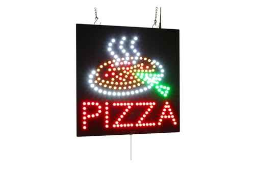 Pizza Sign, 16"x16", 40x40cm, TOPKING, LED, Neon, Florescent, Signage ...