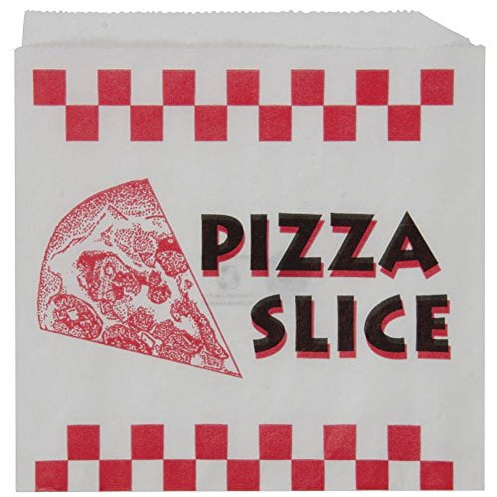 Pizza Slice Bags for Pizza Slices Paper - 8 3/8"L x 9"H 1000 Per Case ...