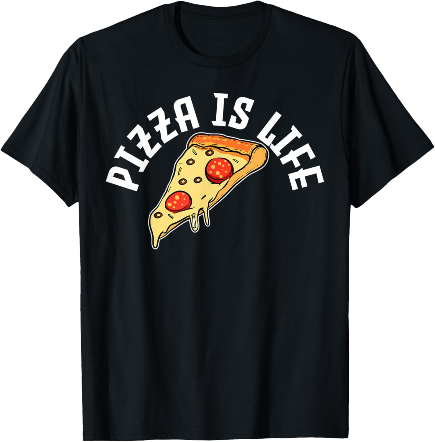 Pizza Slice Pepperoni Gift T-Shirt - Walmart.com