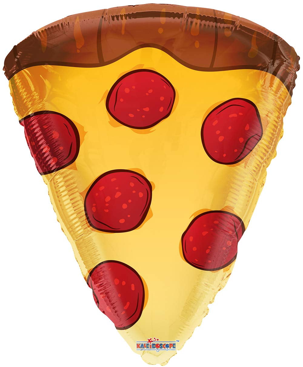 Pizza Slice Shaped Mylar ZS23 Balloons - 5 Pack - Walmart.com