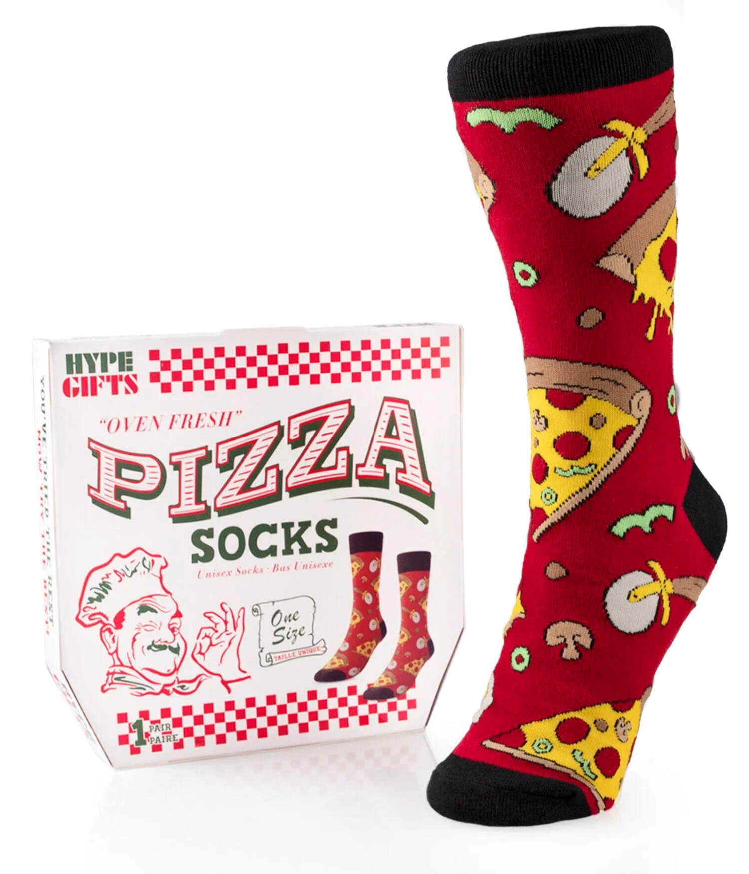 Pizza Socks - Walmart.com