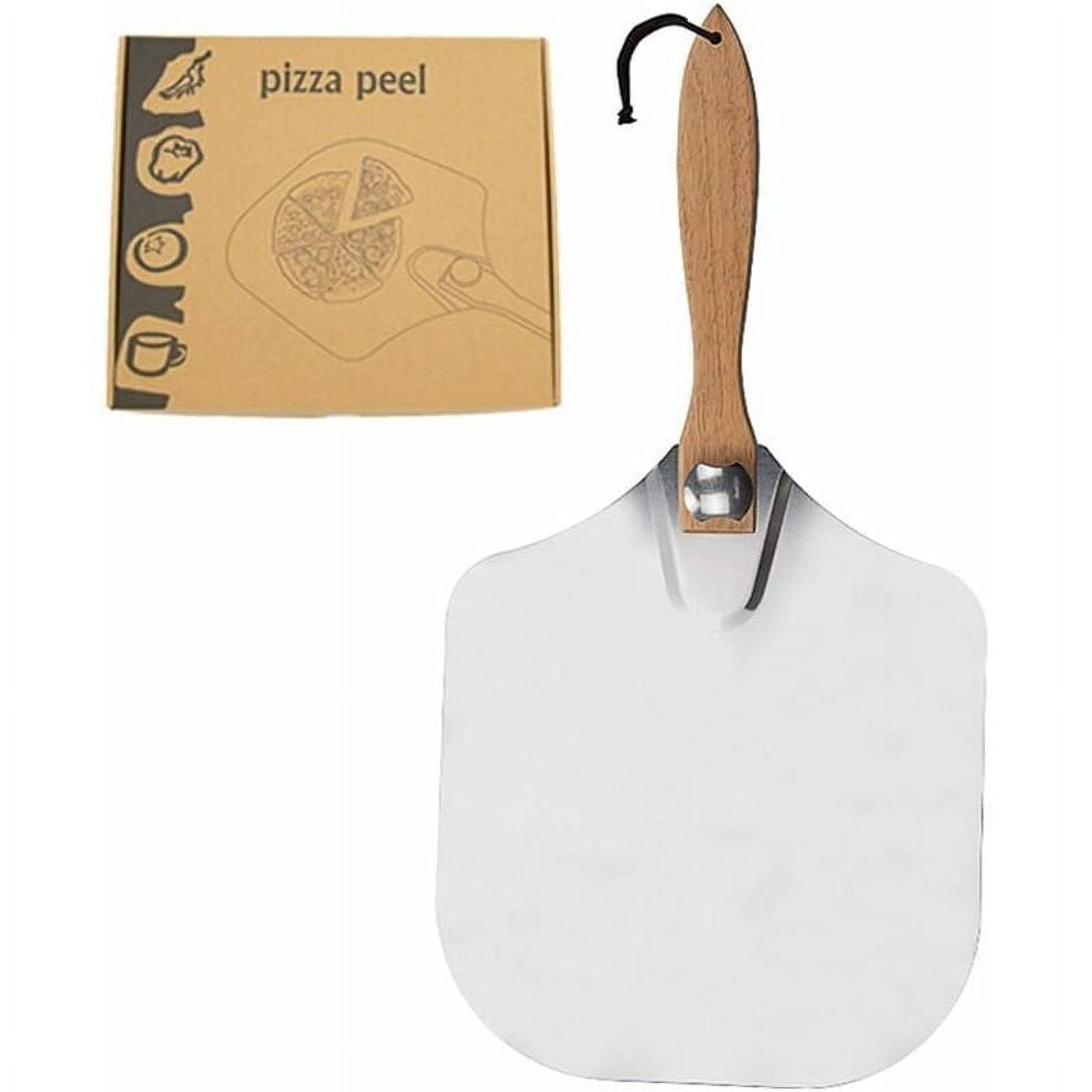 Pizza Spatula, Aluminum Pizza Oven, Pizza Spatula With Folding Wooden ...