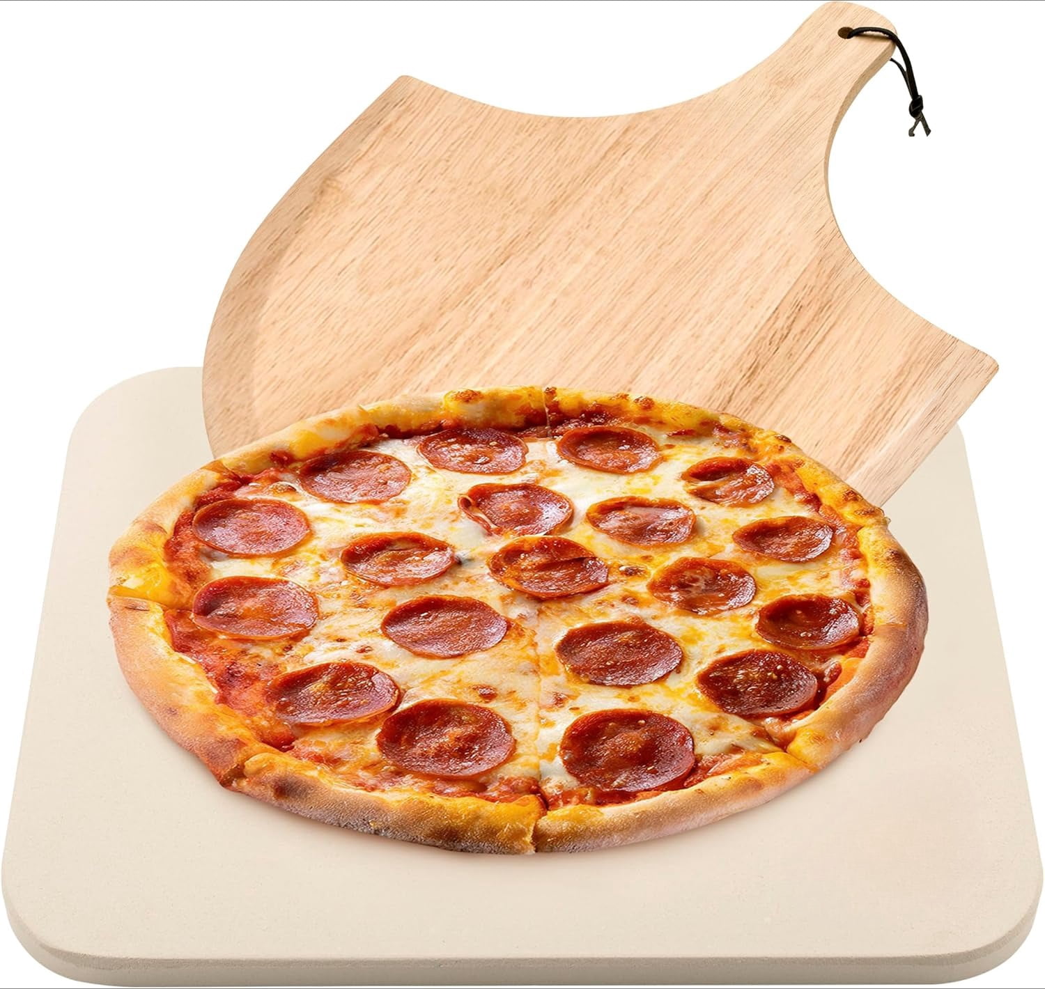 Pizza Stone PRO XL Baking Stone For Pizzas use in Oven, Grill or BBQ ...