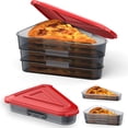 Pizza Storage Container, Expandable Pizza Slice Container, Reusable ...
