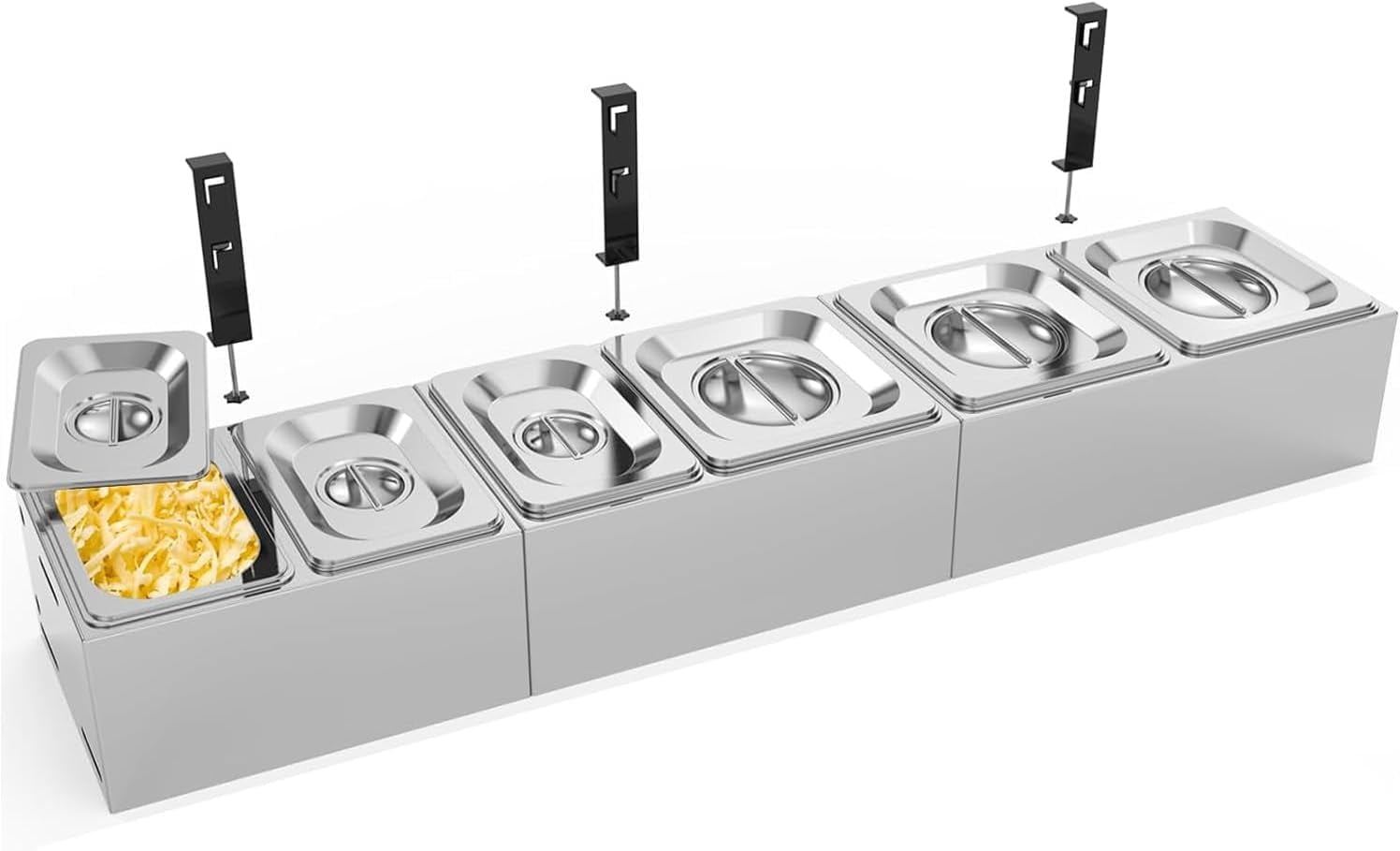 Pizza Topping Station for Pizza Oven Accessories Stainless Steel Pizza ...