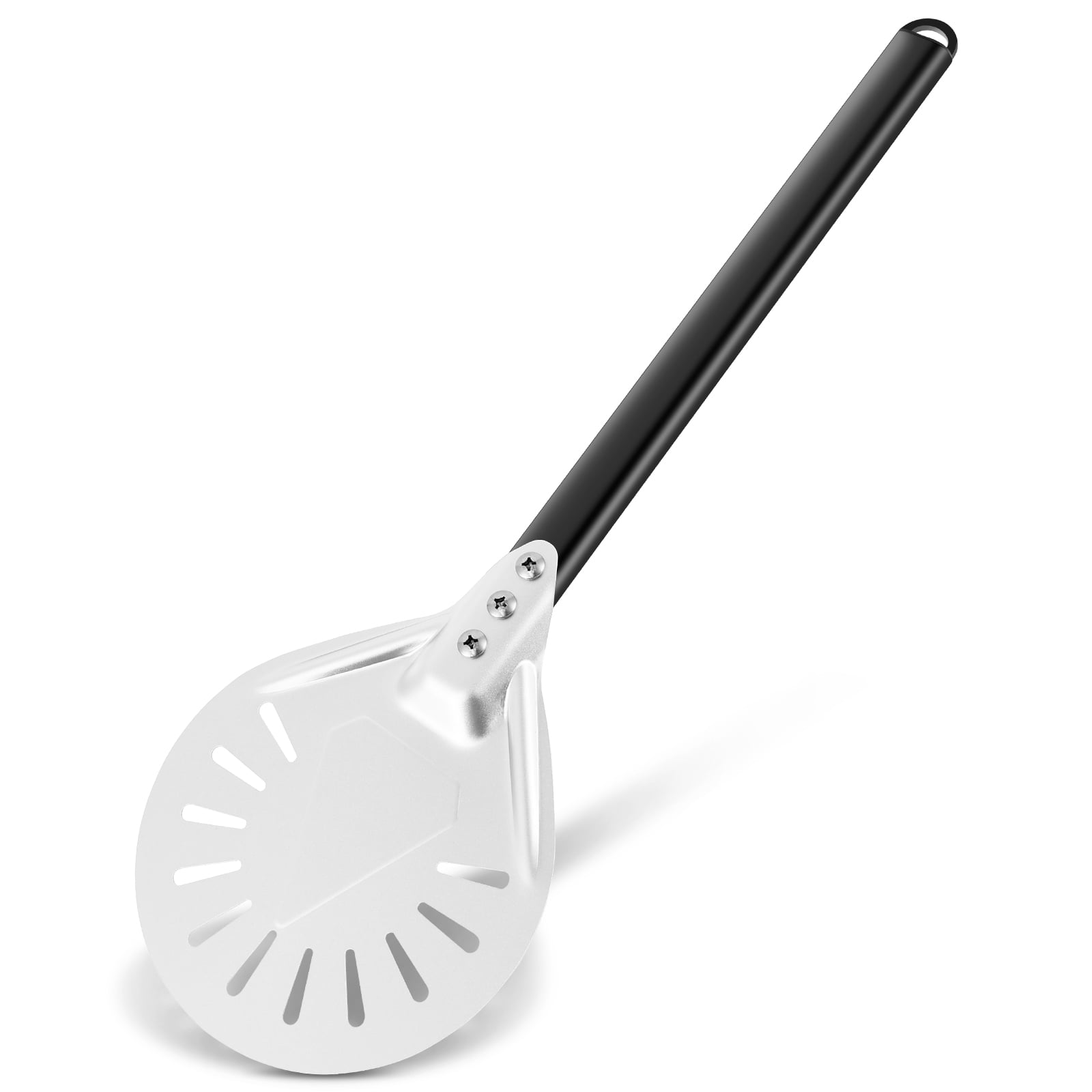 WUHUQN Pizza U200bPaddle Pizza Turning Peel Round Aluminum Pizza ...