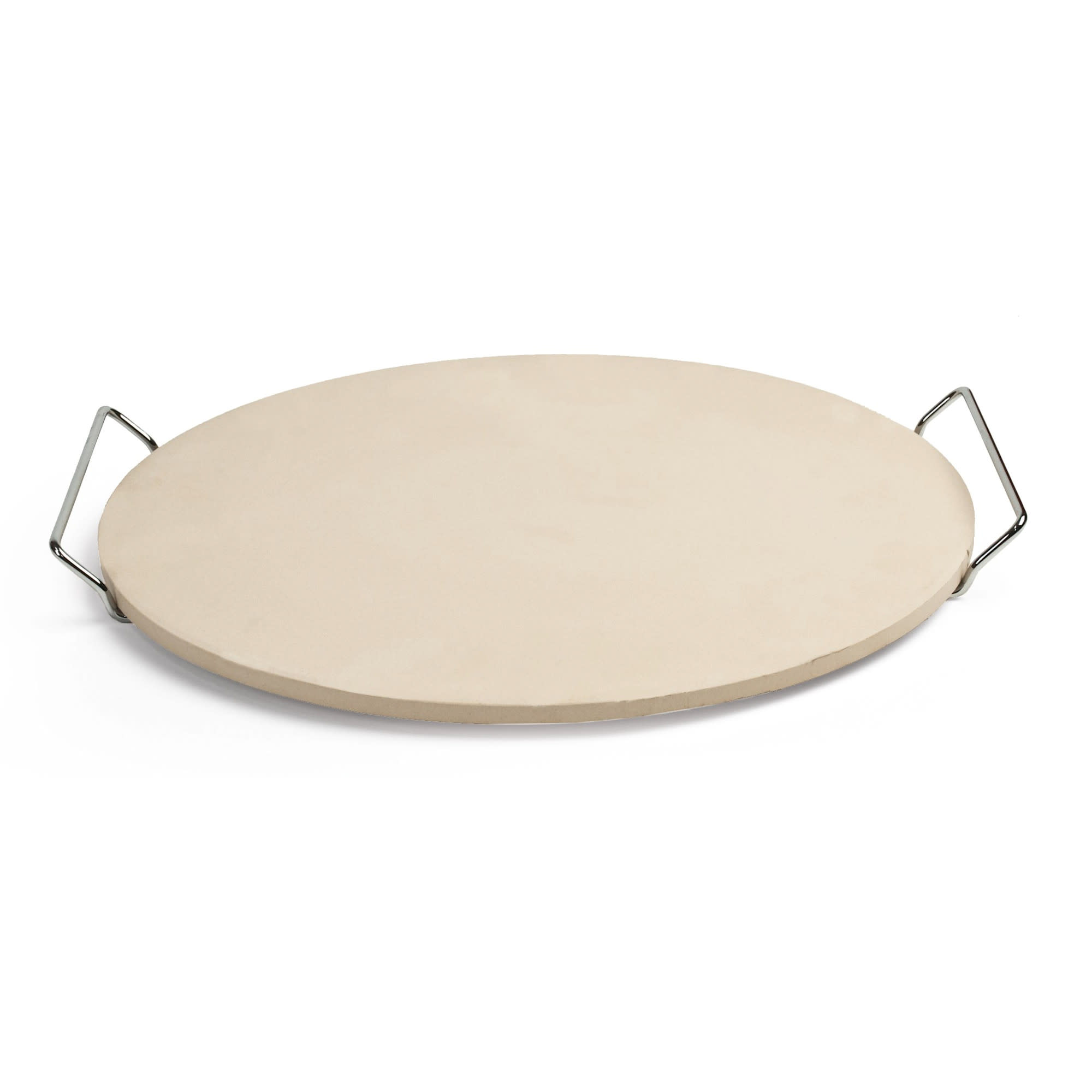 Pizzacraft Round Ceramic Pizza Stone with Frame, Natural - Walmart.com