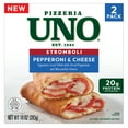 Pizzeria Uno Pepperoni & Cheese Stromboli, 5 oz, Twin Pack, Frozen ...