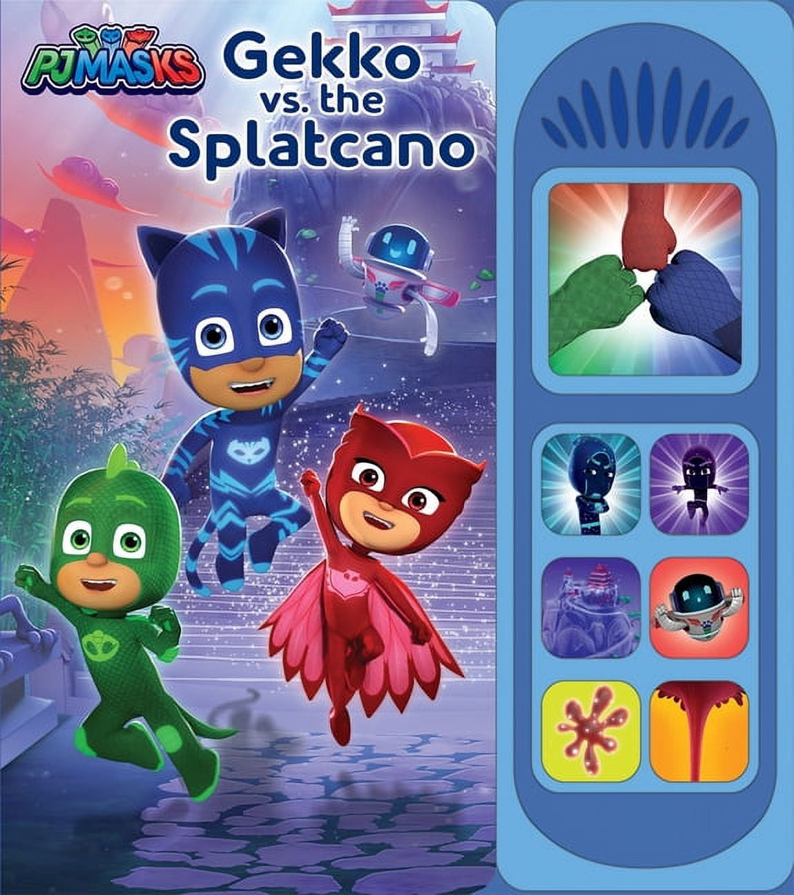 Pj Masks: Gekko vs. the Splatcano Sound Book, (Paperback) - Walmart.com