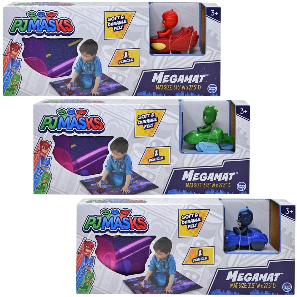 Pj Masks Mega Mat With Vehicle - Walmart.com