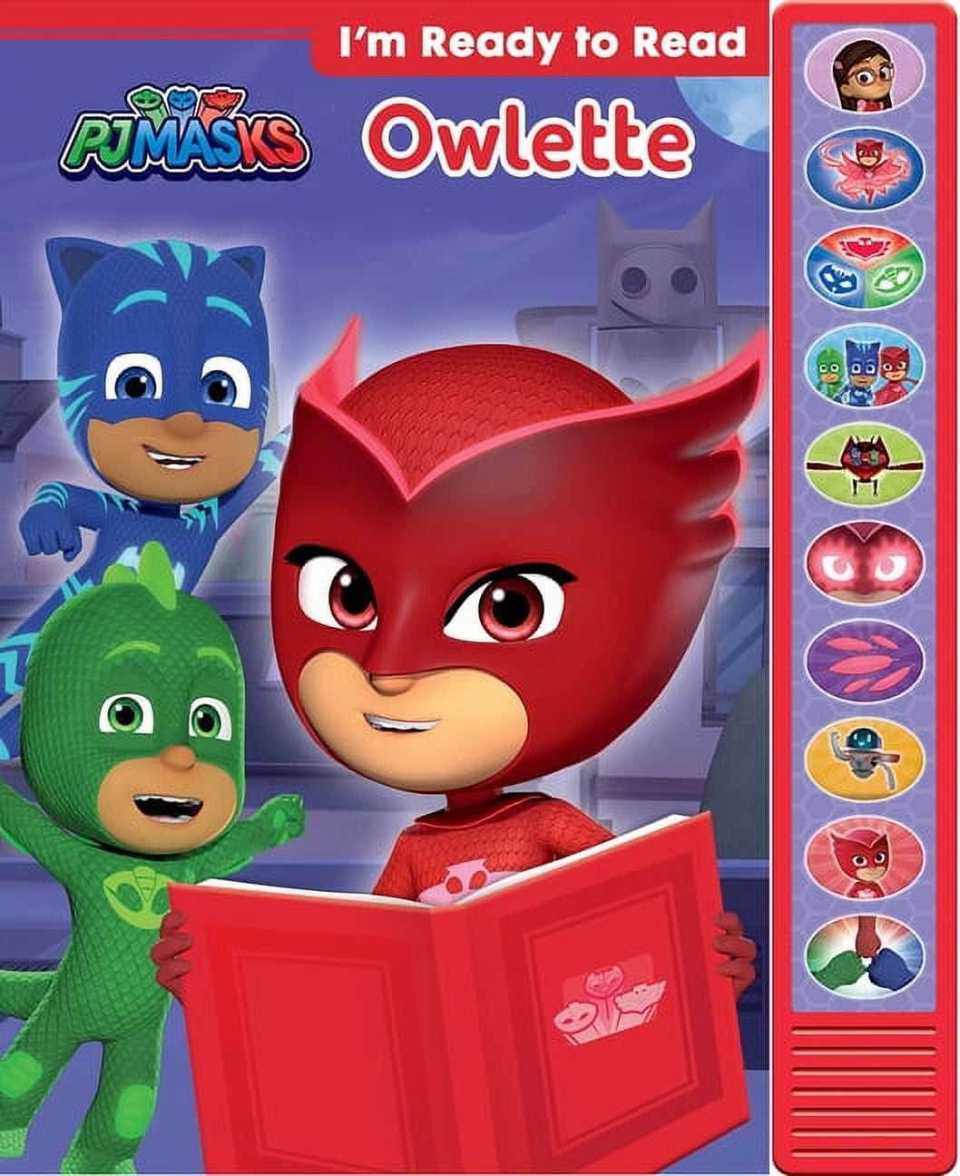 PJ Masks Owlette Talking Story Reader: I'm Ready to Read Sound Book ...