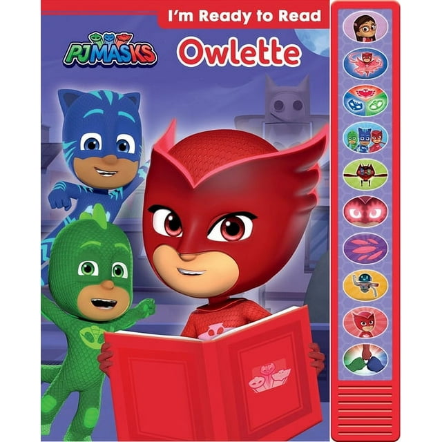 PJ Masks Owlette Talking Story Reader: I'm Ready to Read Sound Book ...