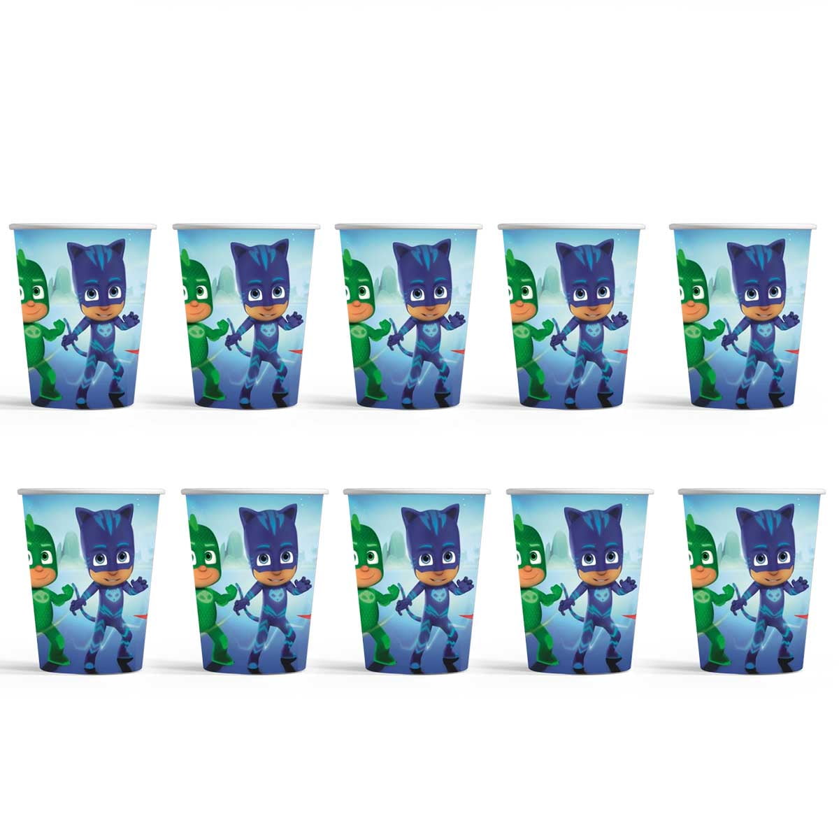 Pj Masks Party Supplies Cups Birthday Tableware Disposable Paper ...