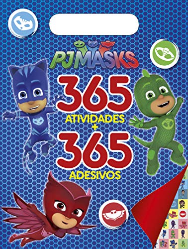 Pj Masks Prancheta 365 Atividades + 365 Adesivos 1 - Walmart.com