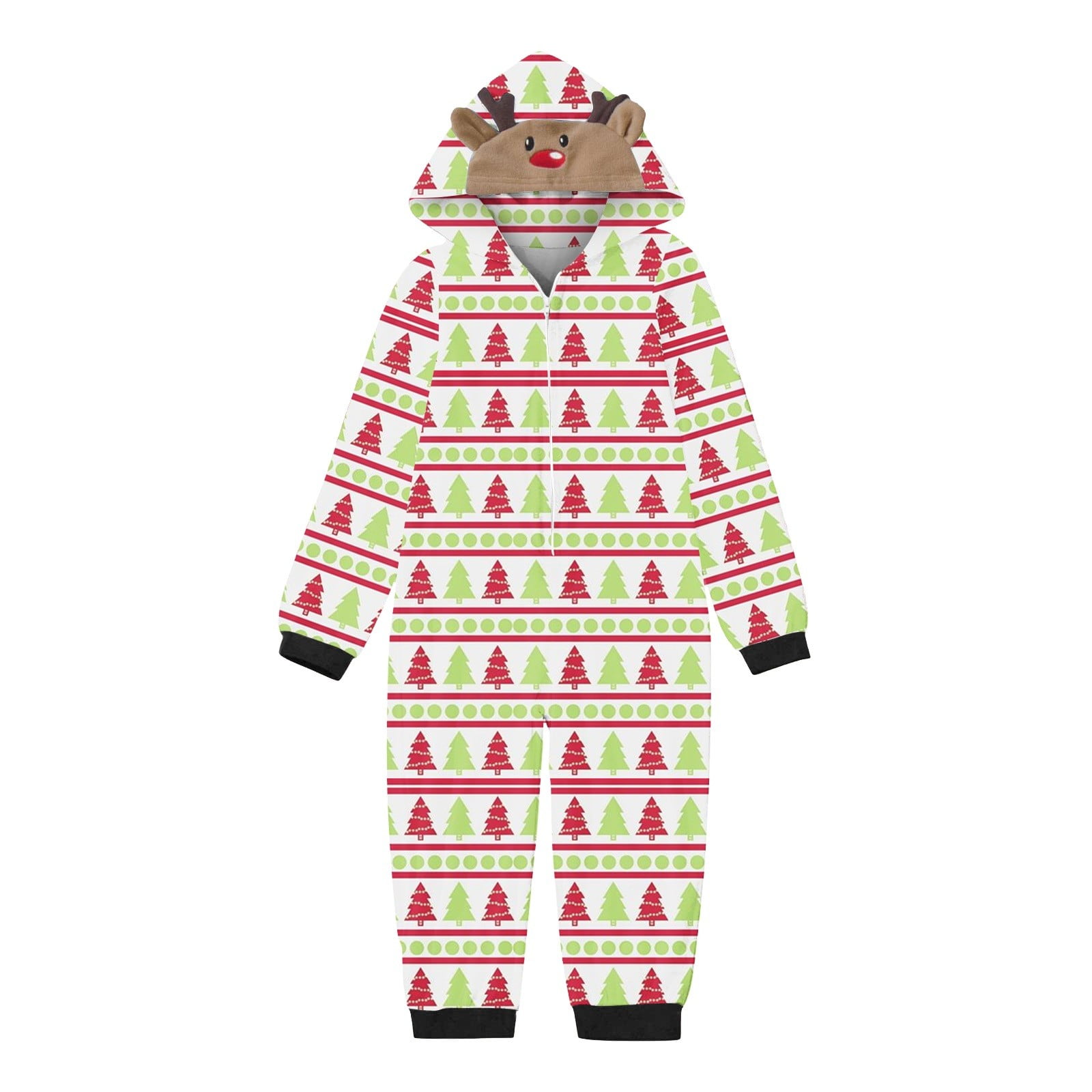 Pjs for Girls 10-12 Years Old Parent-child Warm Halloween Set Printed ...