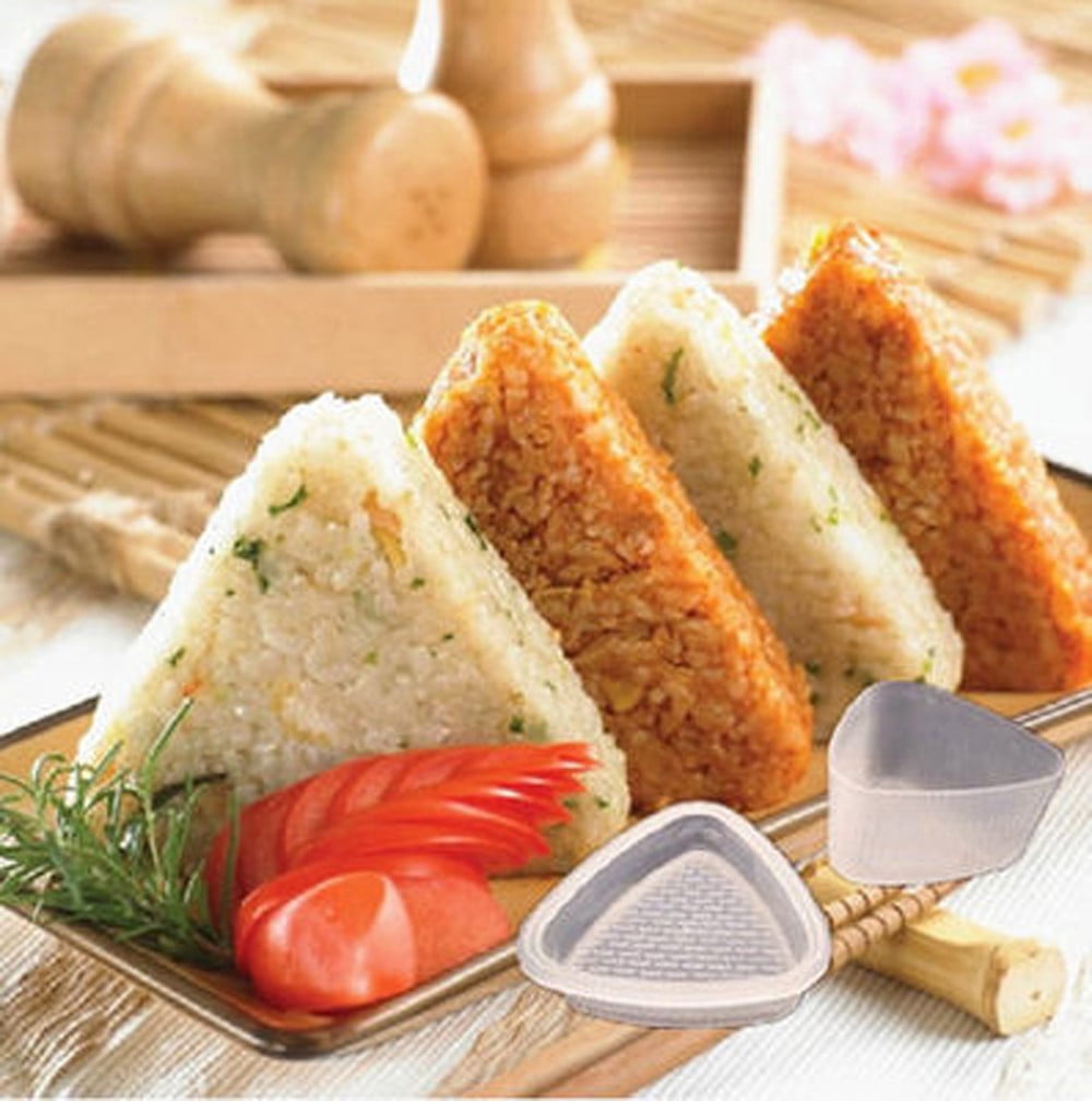 Pjtewawe Cake Pans Maker Form Rice 1 Bento Press Maker set Onigiri ...