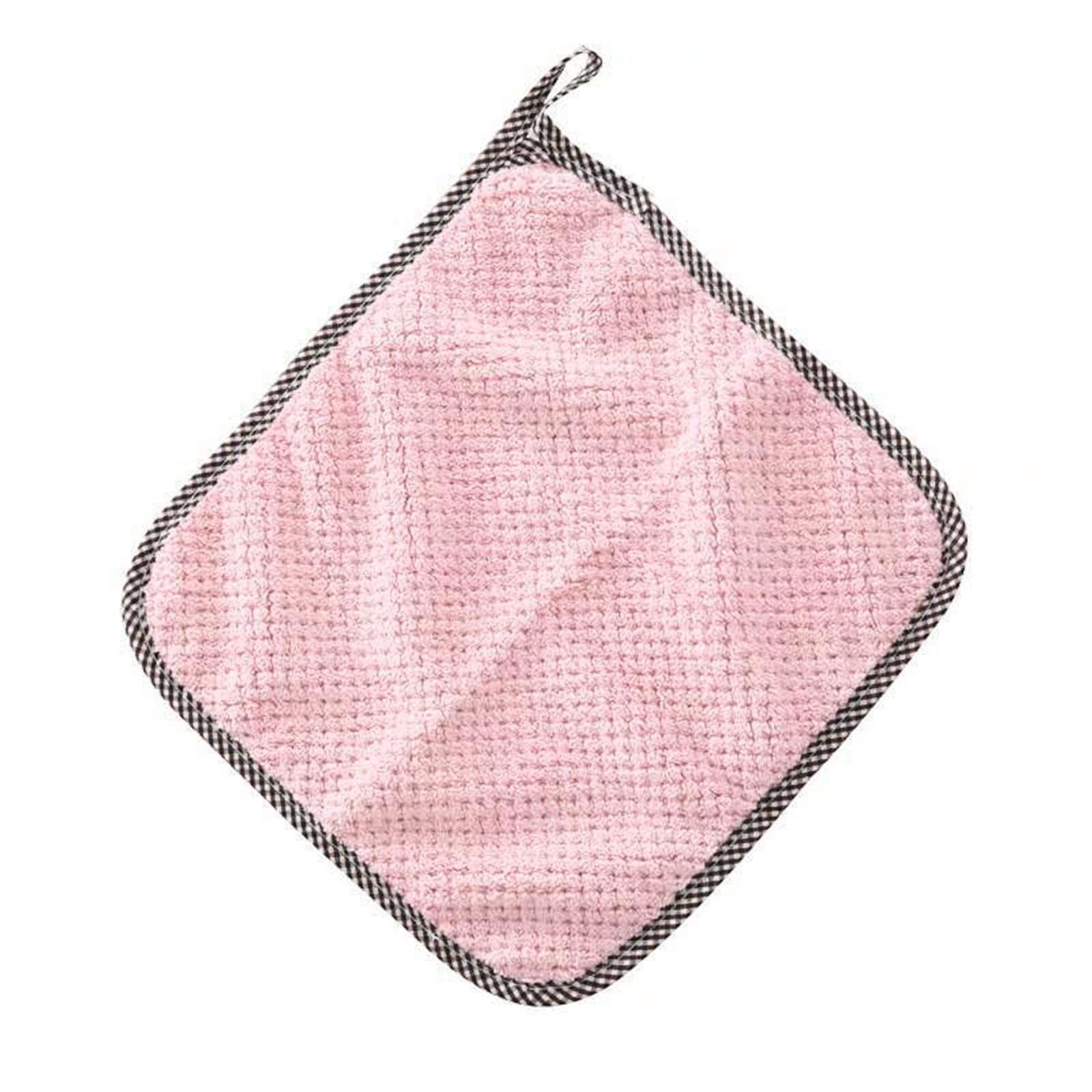 5Pc Towel Kitchen Daily Dish Towel, Dish Cloth, Kitchen Rag, Non-Stick ...