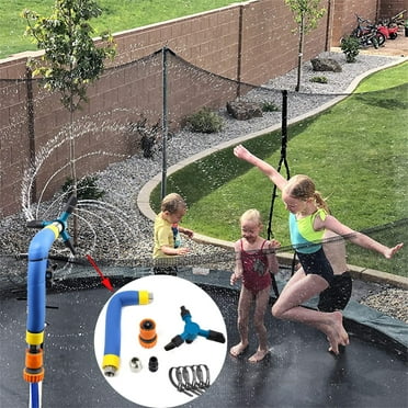 Fun Backyard Playset Equipment Water Toy, Kids Waterpark Sprinkler Game ...