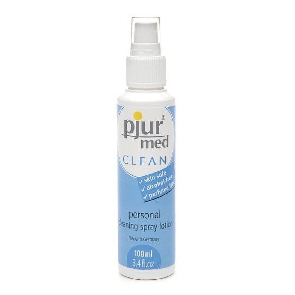 Pjur Med Clean Intimate Adult Toy Cleaner Spray Lotion, 3.4 oz ...