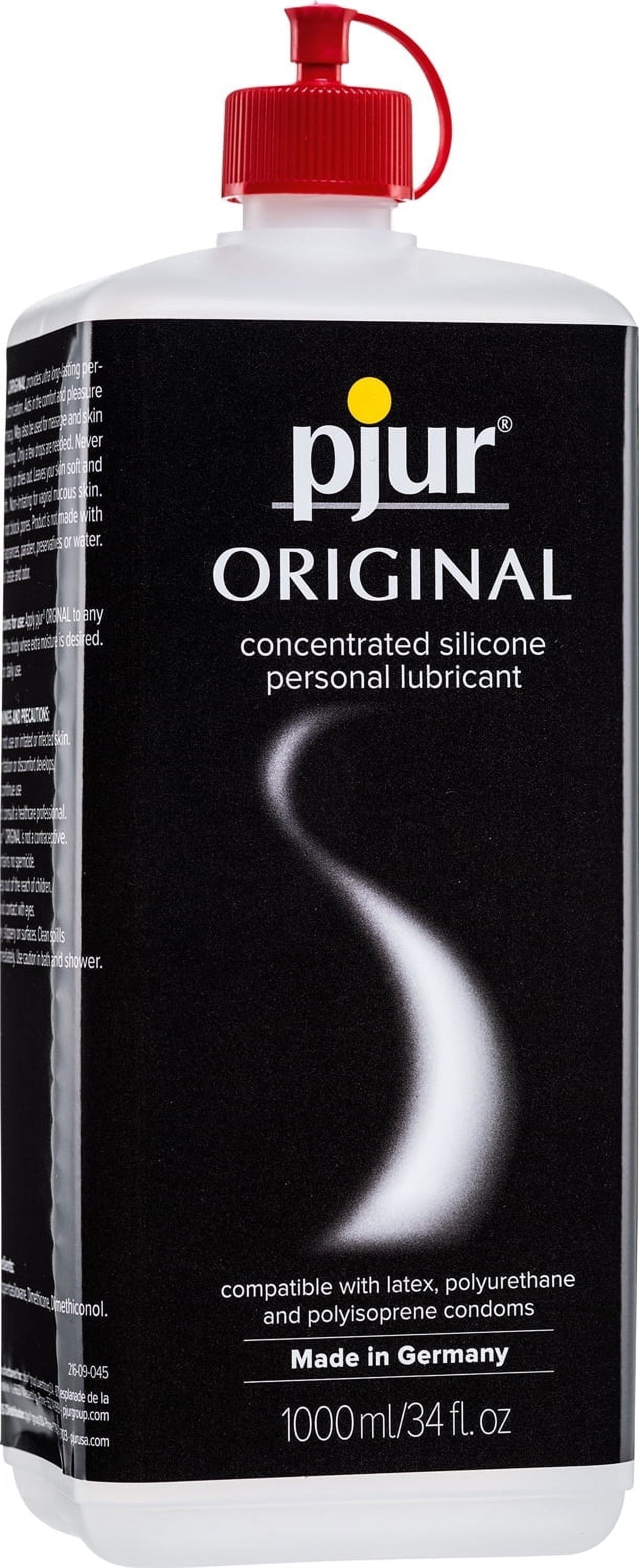 Pjur Original Concentrated Silicone Based Personal Lubricant, 34 oz ...