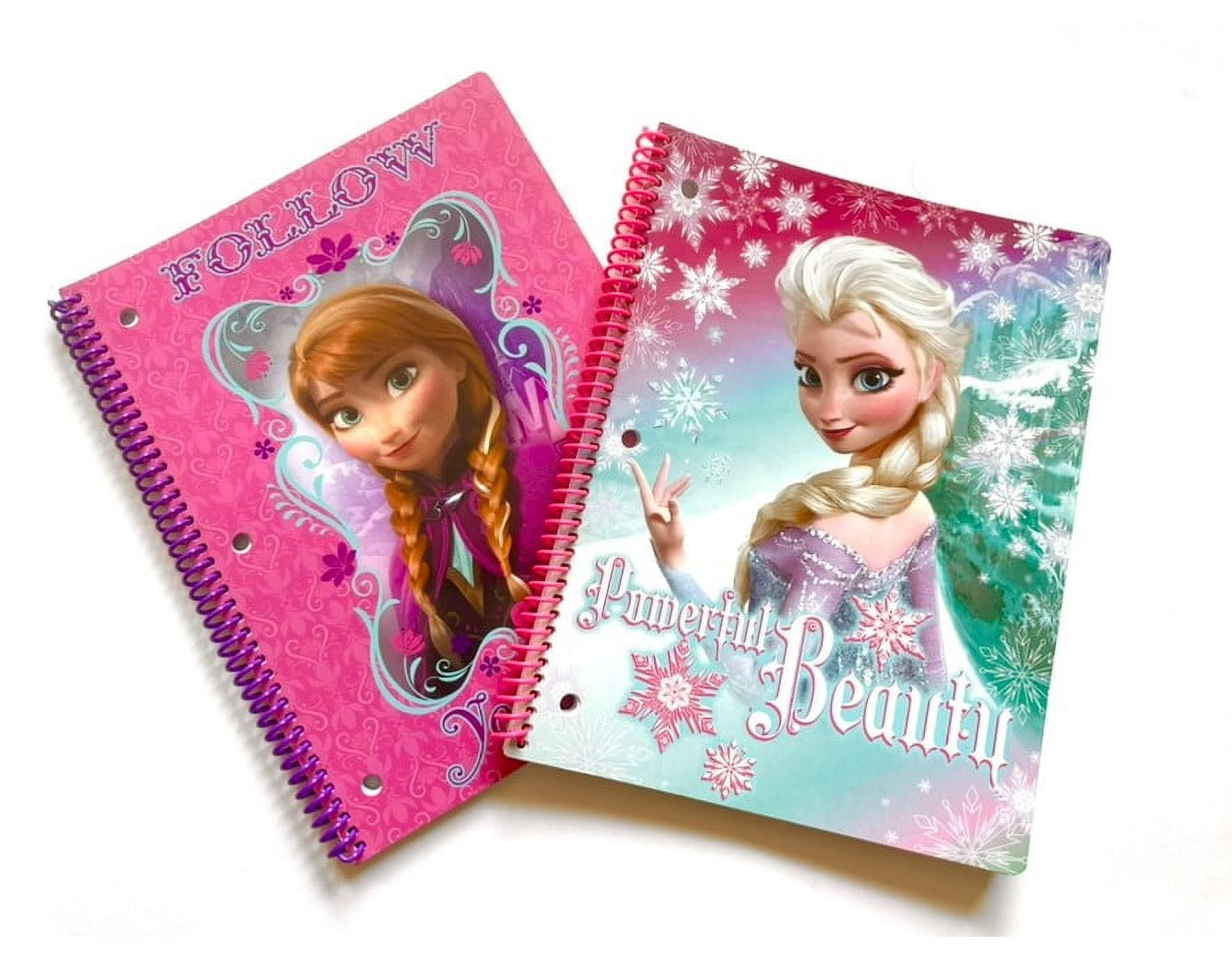 Disney Frozen Elsa and Anna Spiral Notebooks, 50 Pages - Walmart.com