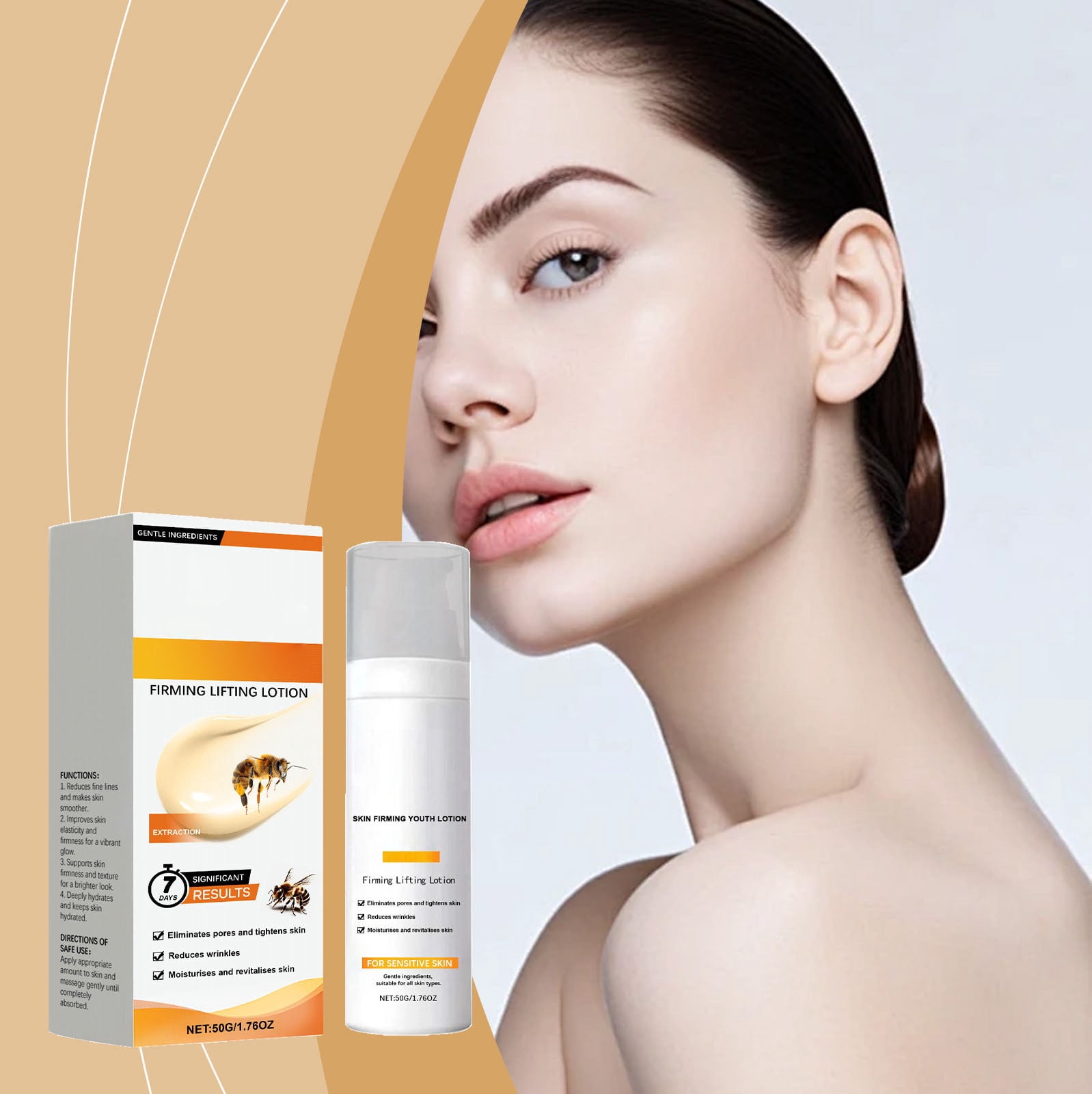Pkeoh Reduce-Wrinkle Firming Cream 50g, Retinol & Collagen, Lifting ...