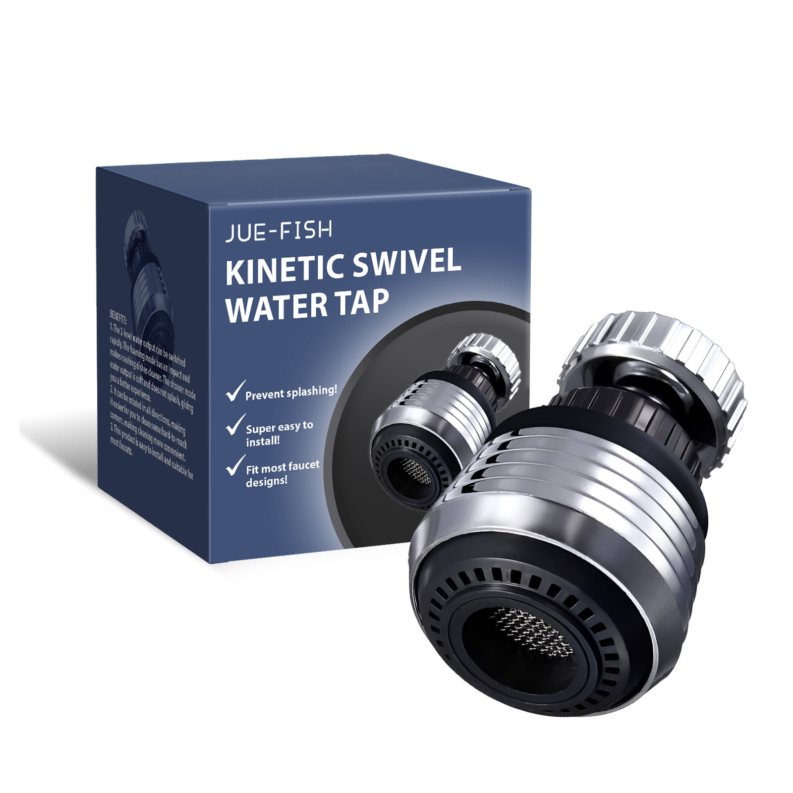 Pkeoh Shower Head Movable Kitchen Faucet Aerator Rotatable Faucet ...