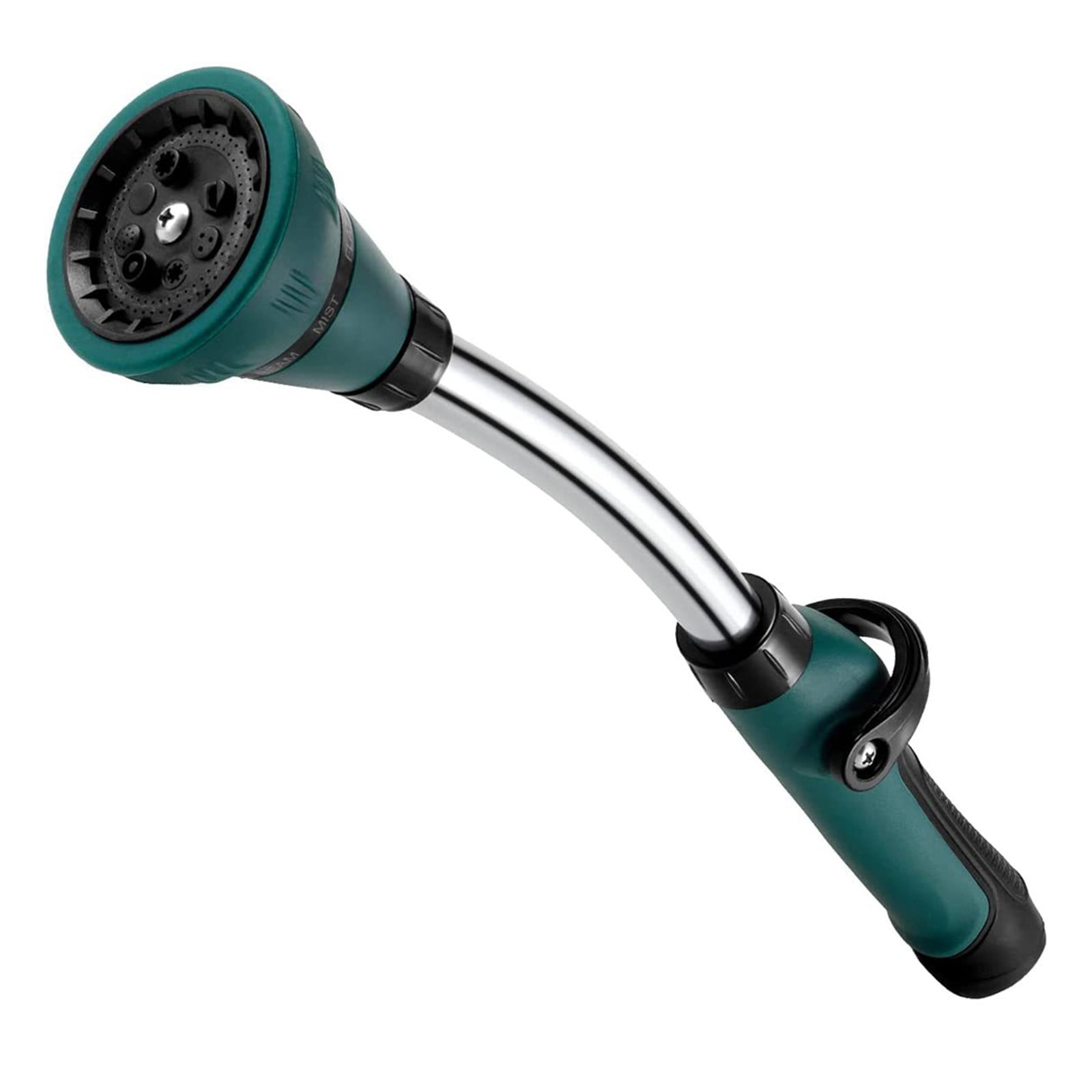 Pkeoh Watering Wand, Alloy Garden Hose Wand With 8 Spray Patterns, 15 ...