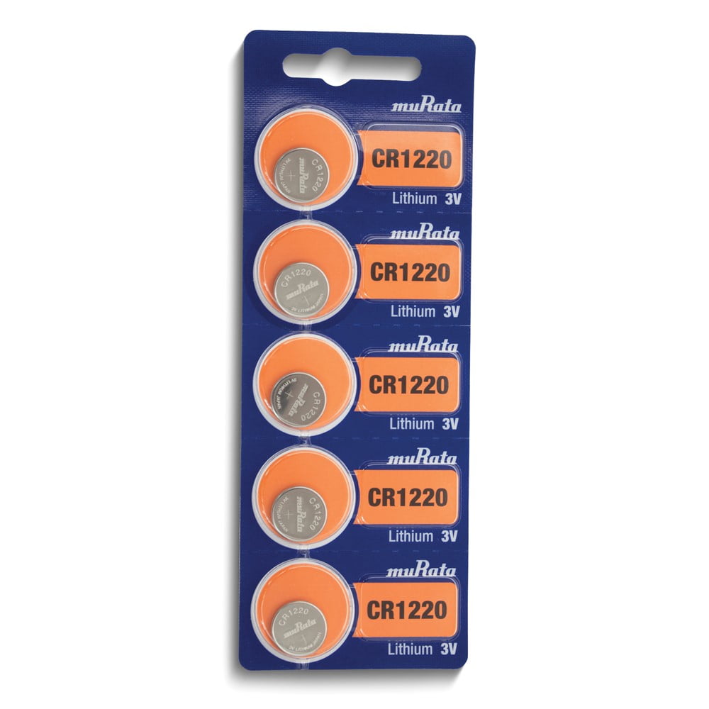 Pkg/5 Type 1220 MuRata Lithium Battery Tear Strip Q-SWB1220 - Walmart.com
