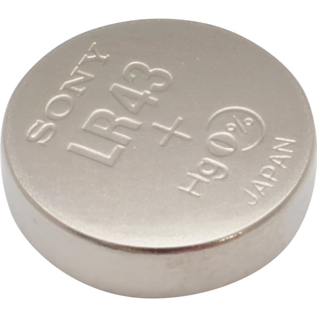 Pkg/5 Type LR43 MuRata Alkaline Battery Tear Strip QSWB43 - Walmart.com