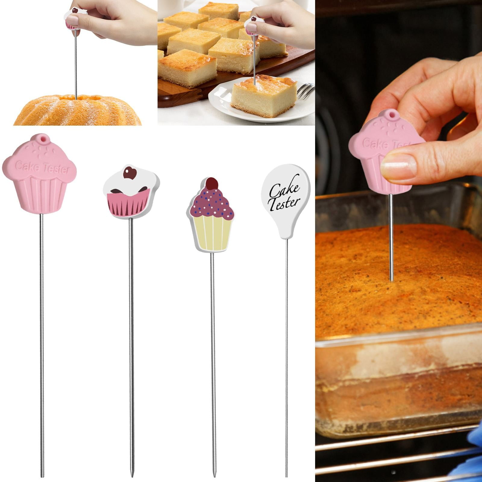 Pkliwoa Baking Supplies,Cake Tester Stainless Steel Cake Skewer Kitchen ...