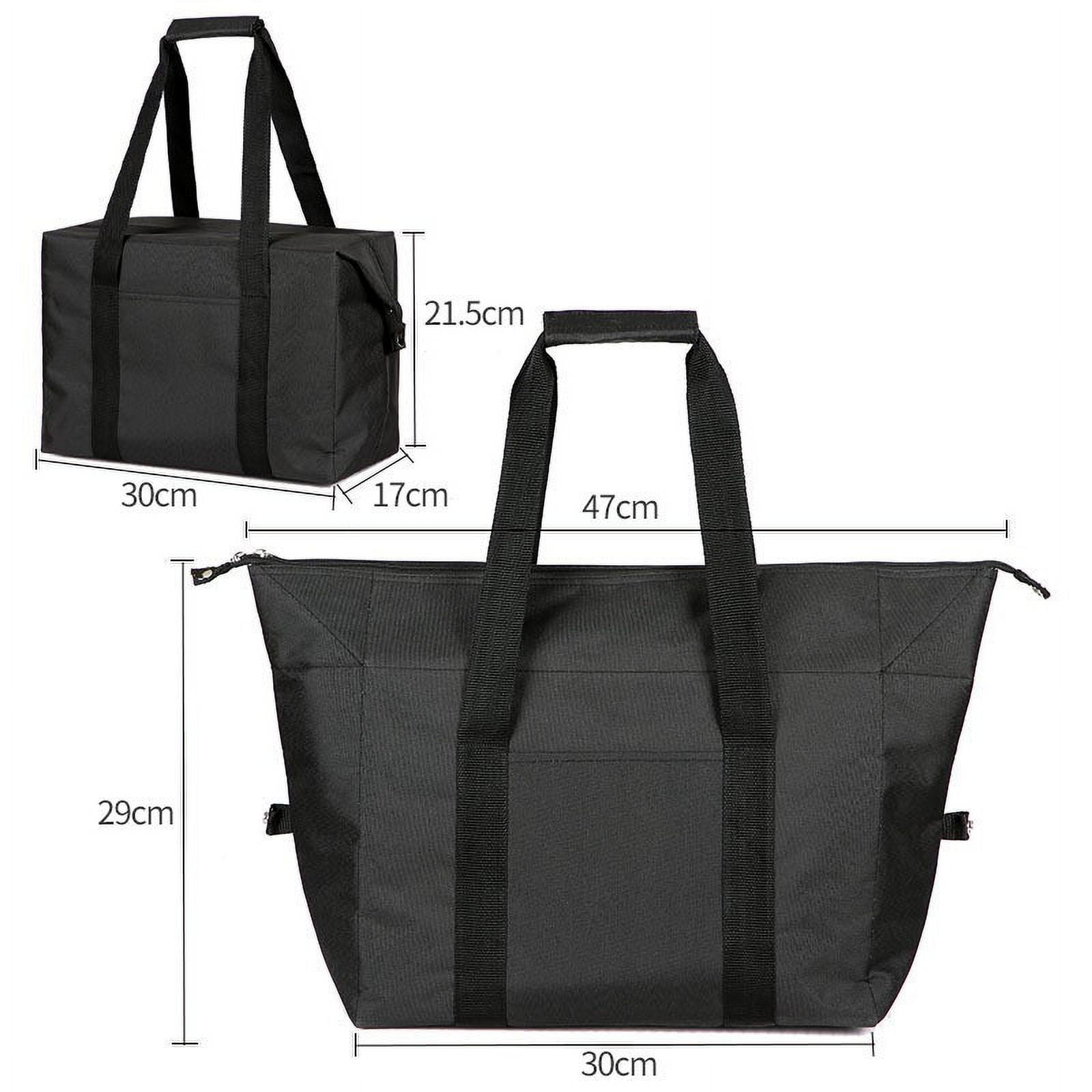 Pklyzj Insulated Cooler Bag - Reusable, Thermal Foam Insulation for Hot ...