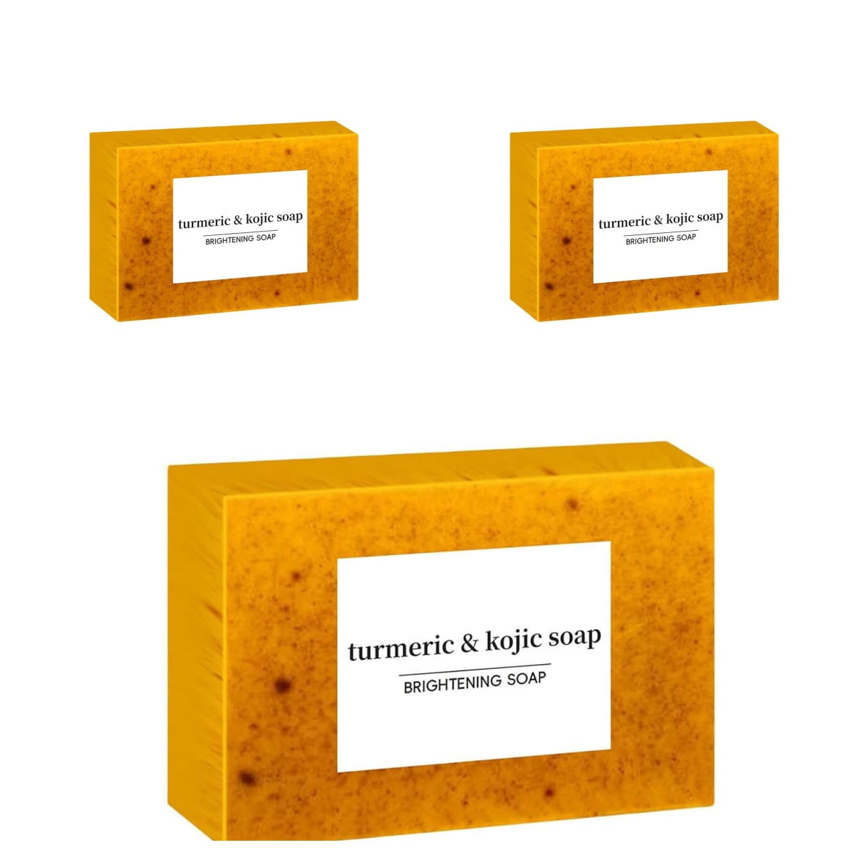 Pklyzj Turmeric Soap Bar for Face & Body Cleanser, Smooth Skin and ...